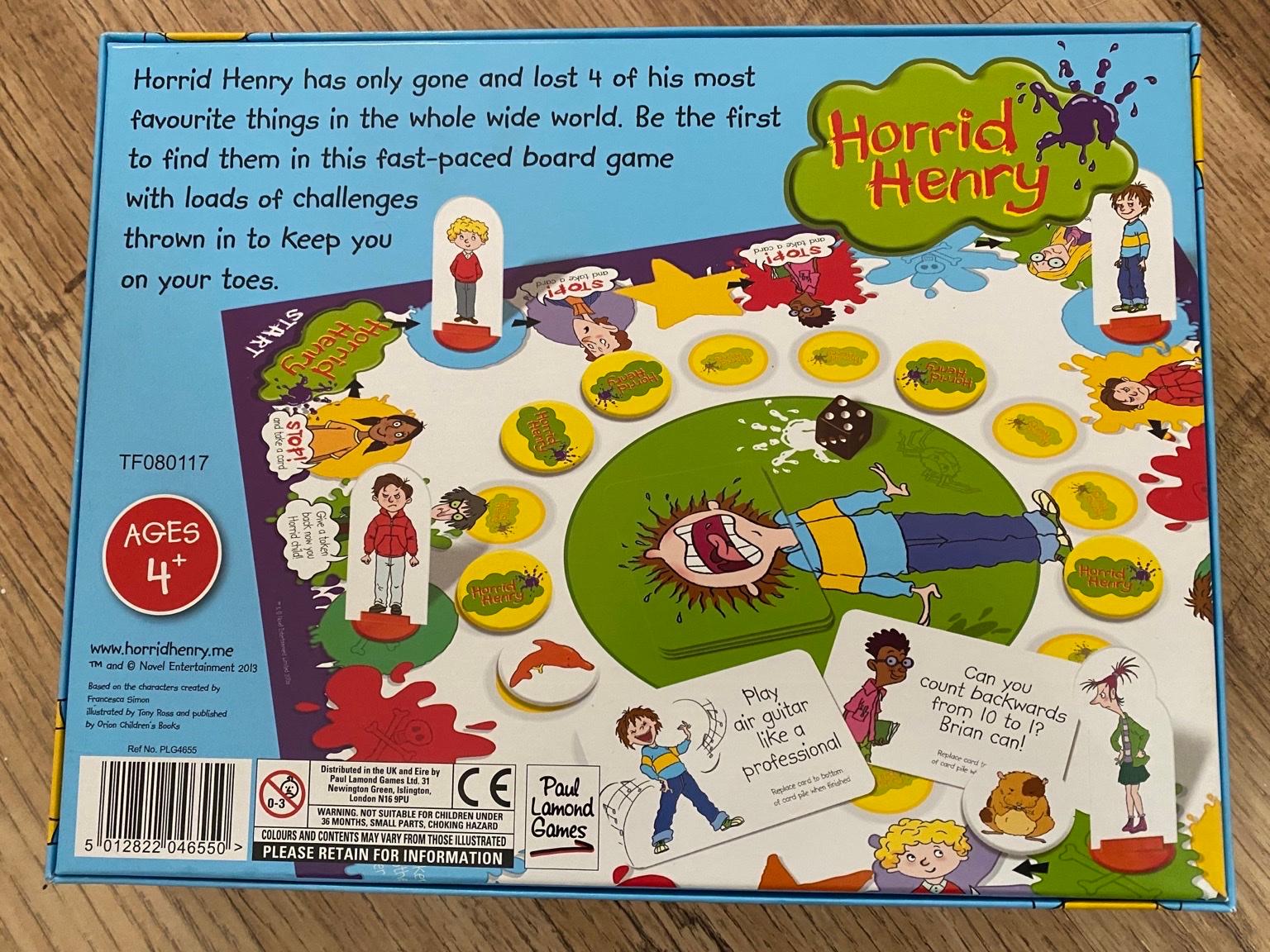 Horrid Henry Board Game in M26 Bury für 5,00 £ zum Verkauf | Shpock DE