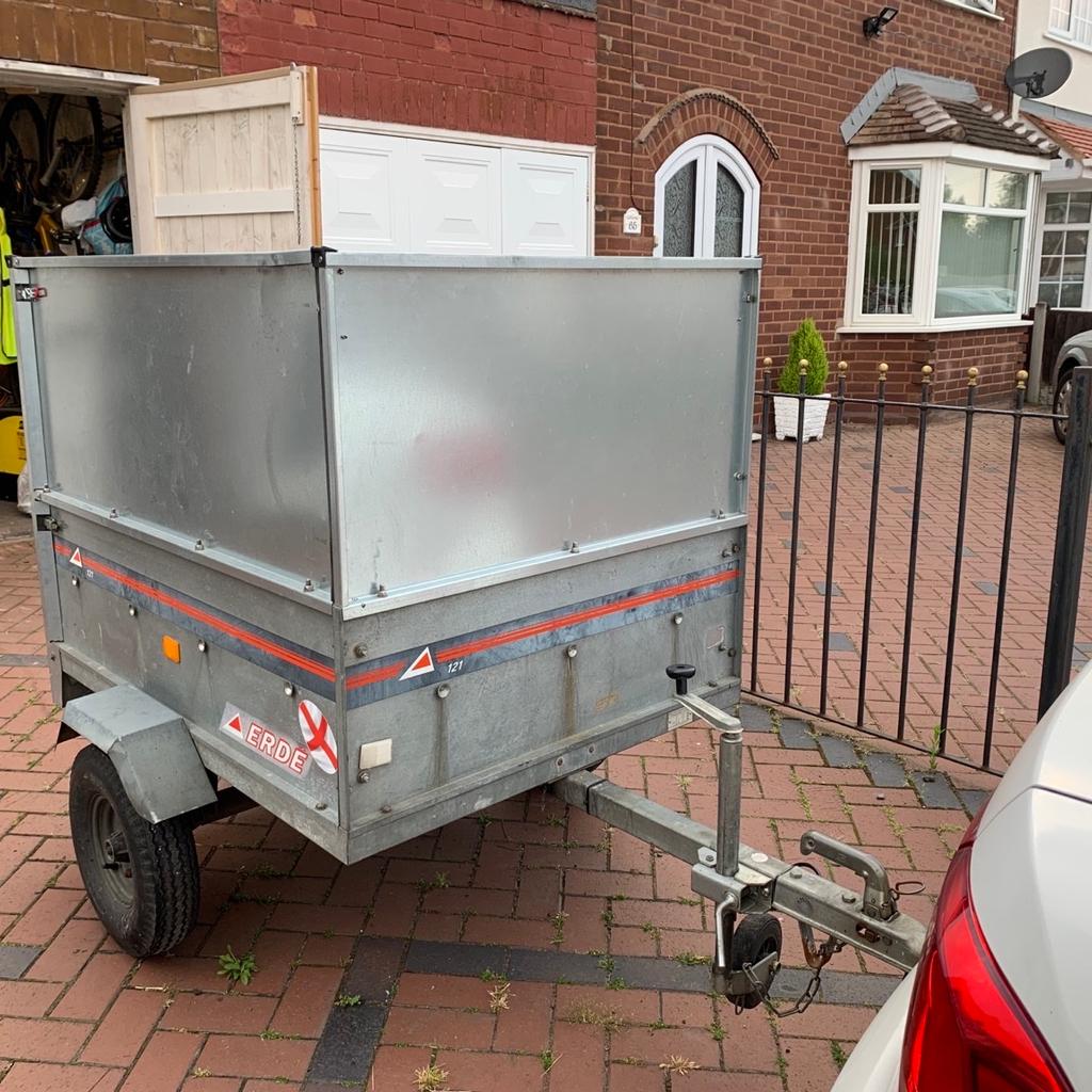 Erde 121 galvanised trailer in Wolverhampton for £200.00 for sale | Shpock