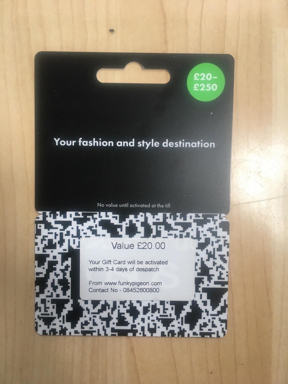 Asos £20 Gift Voucher in SG3 Hertfordshire for £15.00 for sale | Shpock