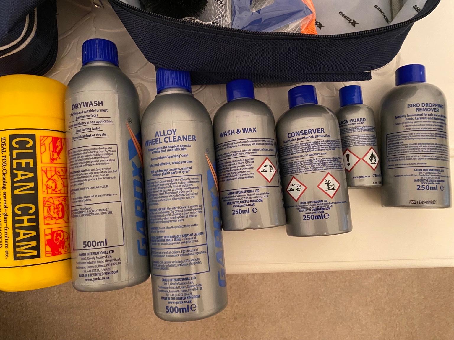 Gardx car cleaning & emergency breakdown kit in NG31 Kesteven for £25. ...