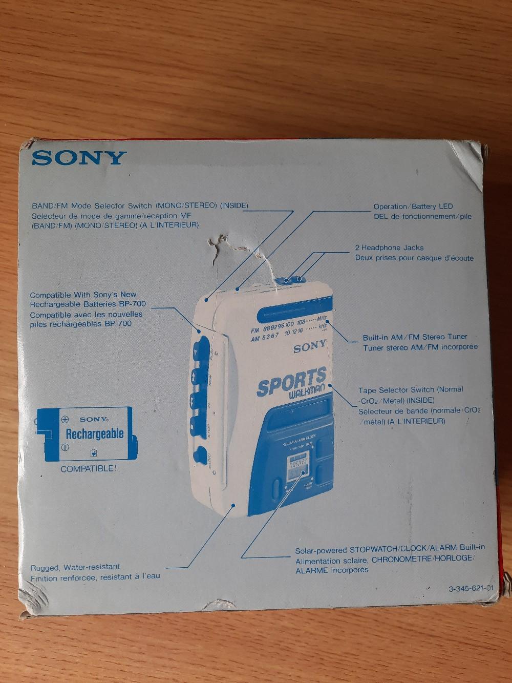 Sony Sports Walkman WM-BF58 Radio cassette in WV6 Wolverhampton for £ ...