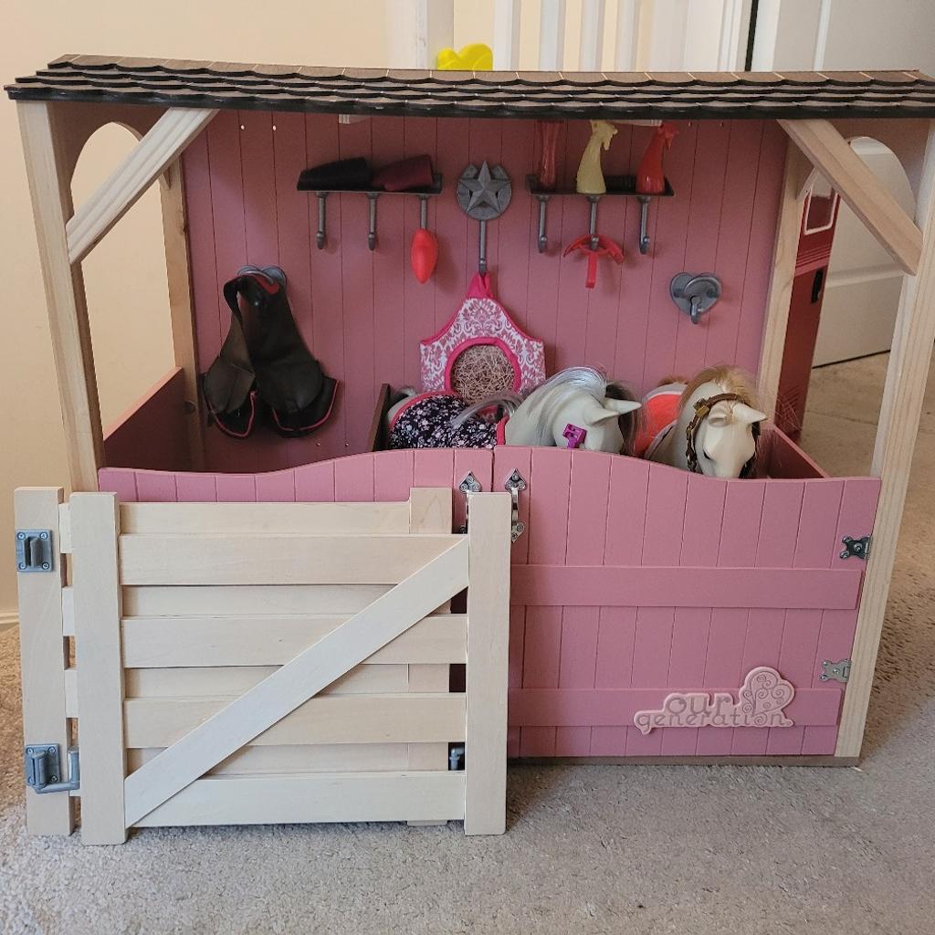 our generation stable with 2 horses in DA17 London for £60.00 for sale ...