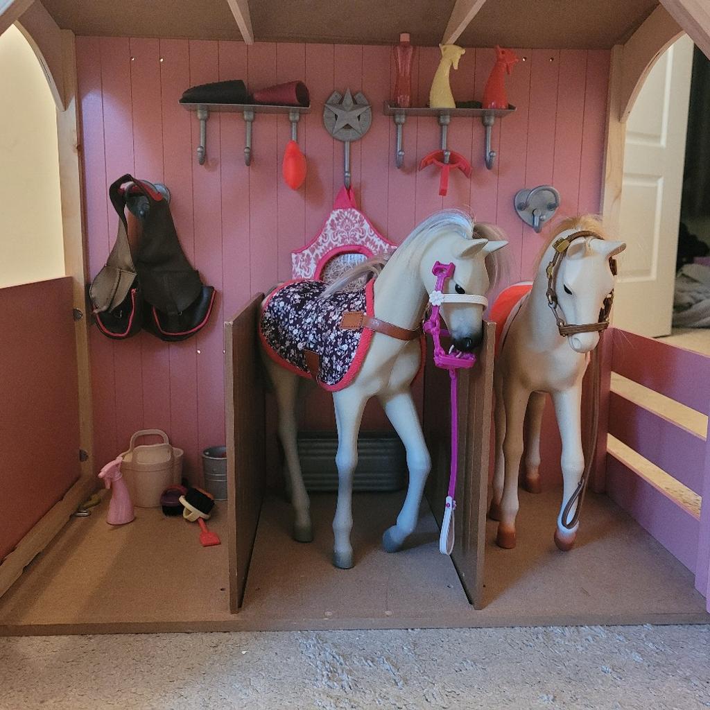 our generation stable with 2 horses in DA17 London for £60.00 for sale ...