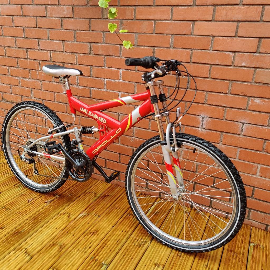 Apollo 26 inch Full suspension mountain bike in Donnington and Muxton ...