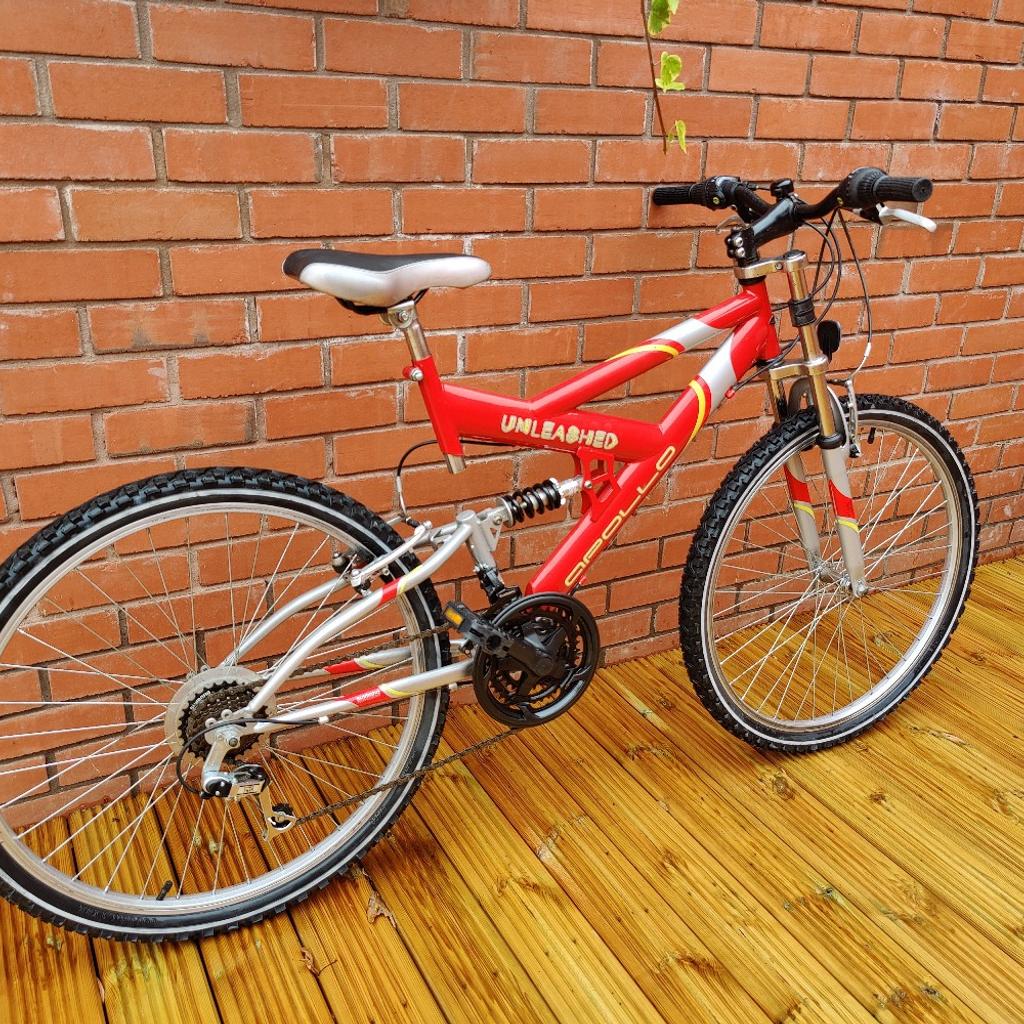 Apollo 26 inch Full suspension mountain bike in Donnington and Muxton ...