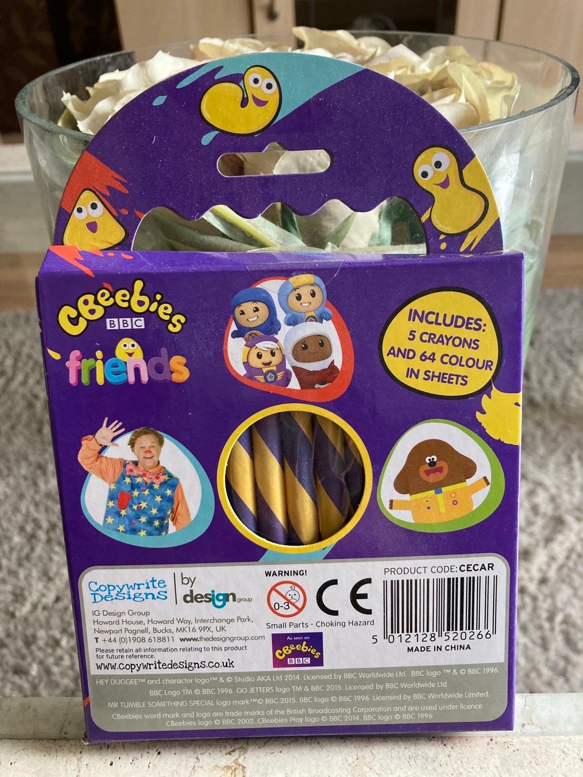 CBeebies carry along colouring set in CF46 Nelson für £ 1,50 zum ...