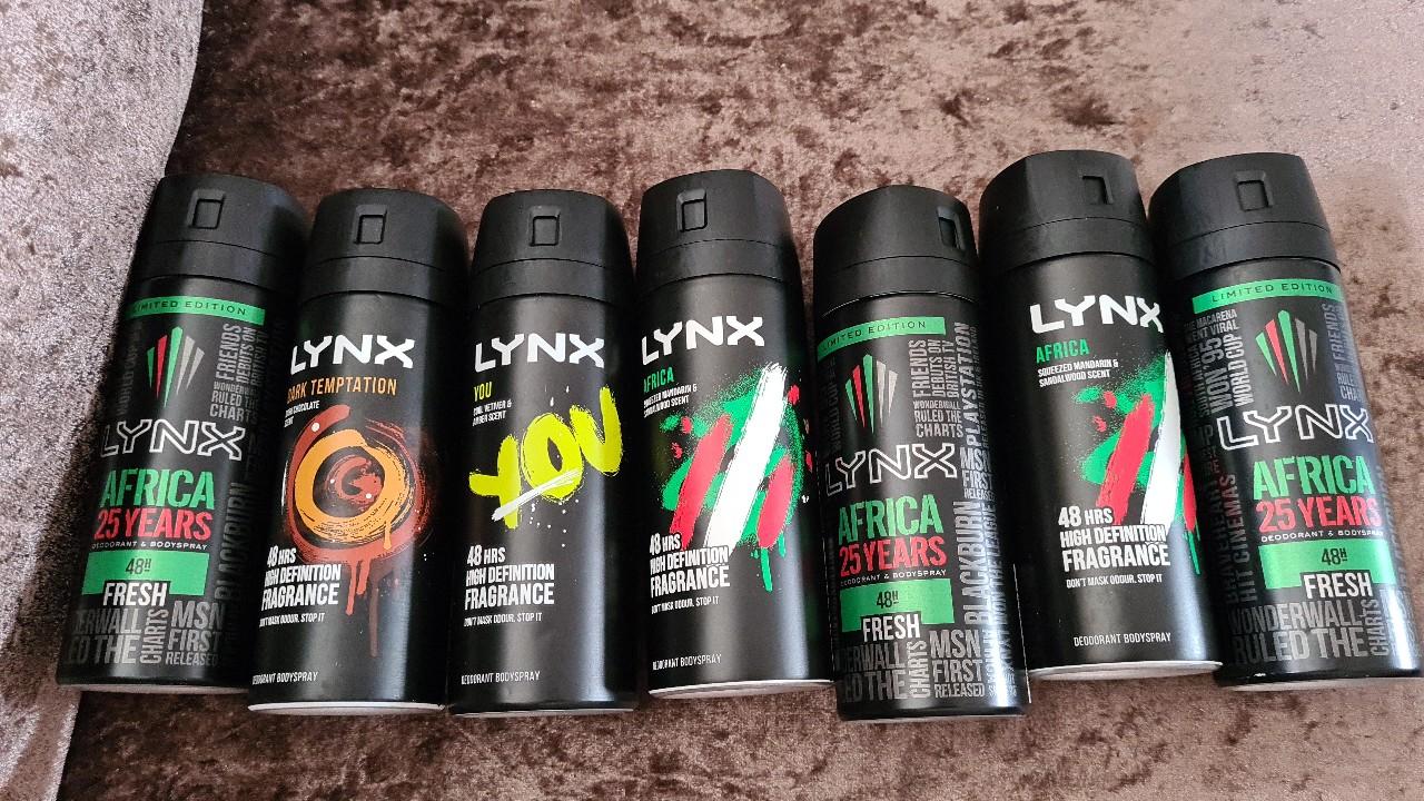 LYNX SPRAYS in Wolverhampton für 10,00 £ zum Verkauf | Shpock DE