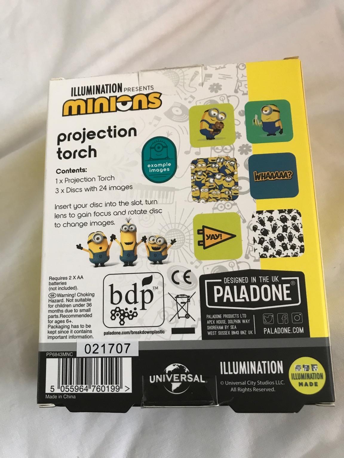 Minions Projection Torch in Kirklees für 2,00 £ zum Verkauf | Shpock DE