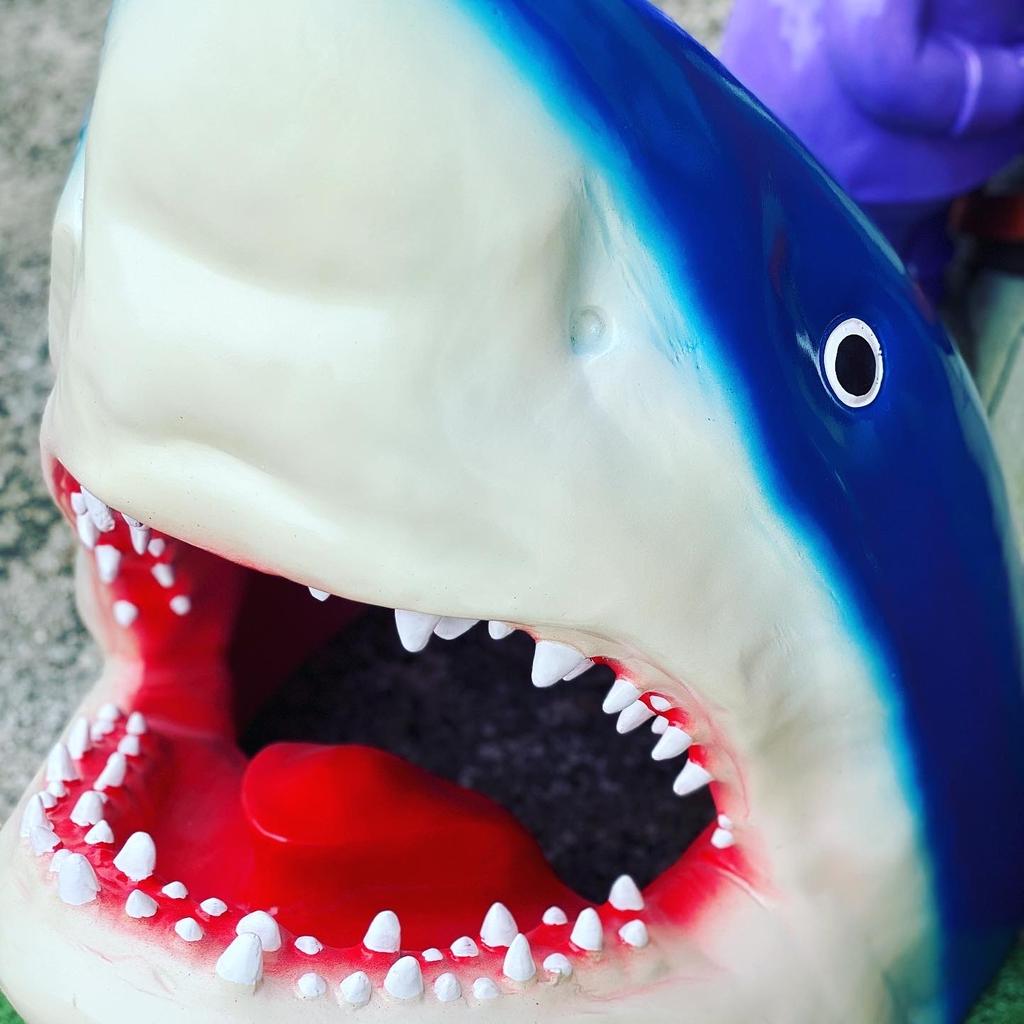 Full size fibreglass cast Shark head prop in CM22 Stortford für 225,00 ...