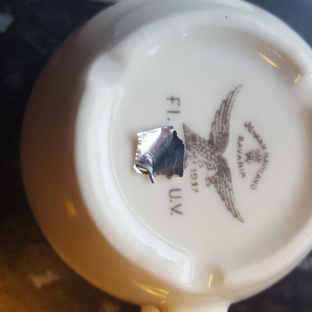 Orig WW2 German Luftwaffe cup and saucer in CH41 Wirral für 29,99 £ zum ...