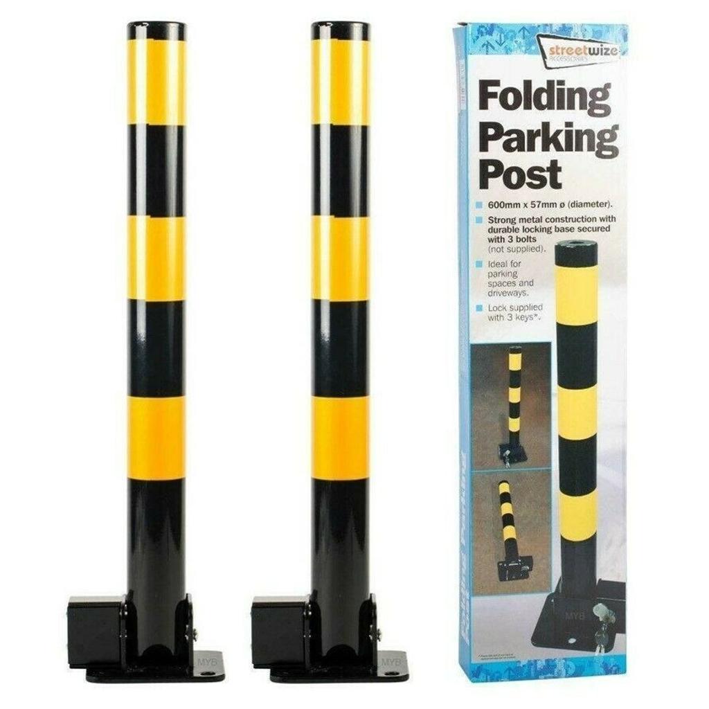 2xRemovable Folding Security Post Bollards in WV13 Wolverhampton for £ ...