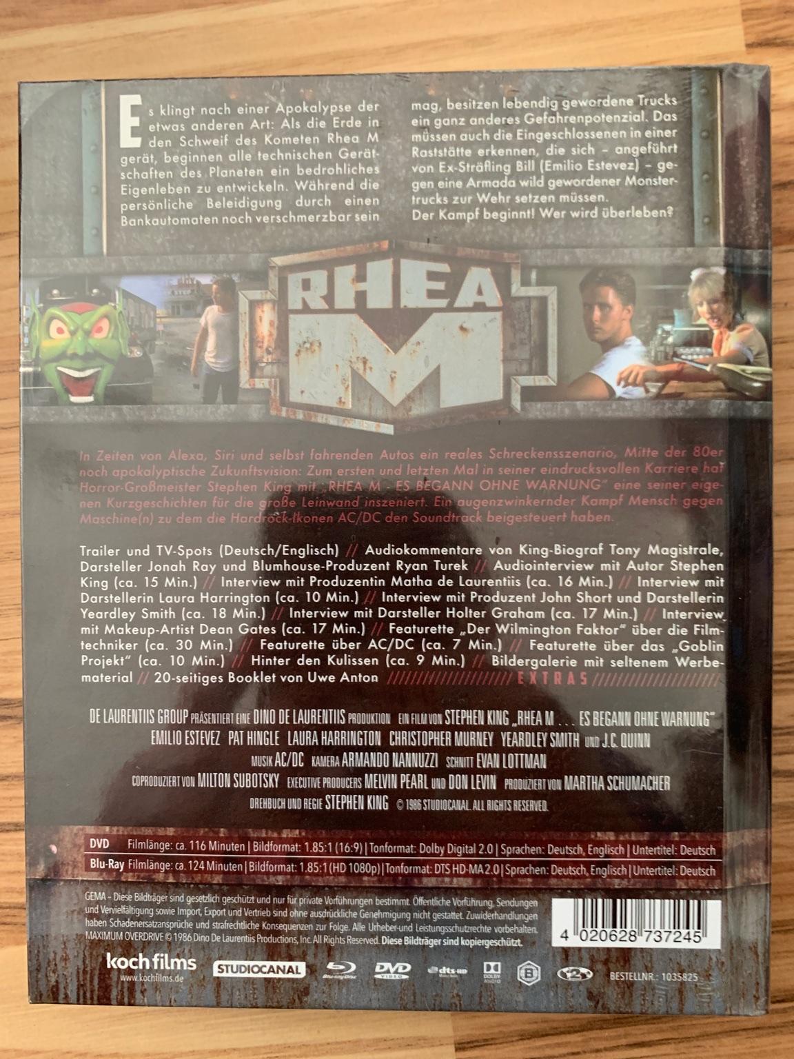 Rhea M Mediabook in 68305 Mannheim für 32,00 € zum Verkauf | Shpock DE