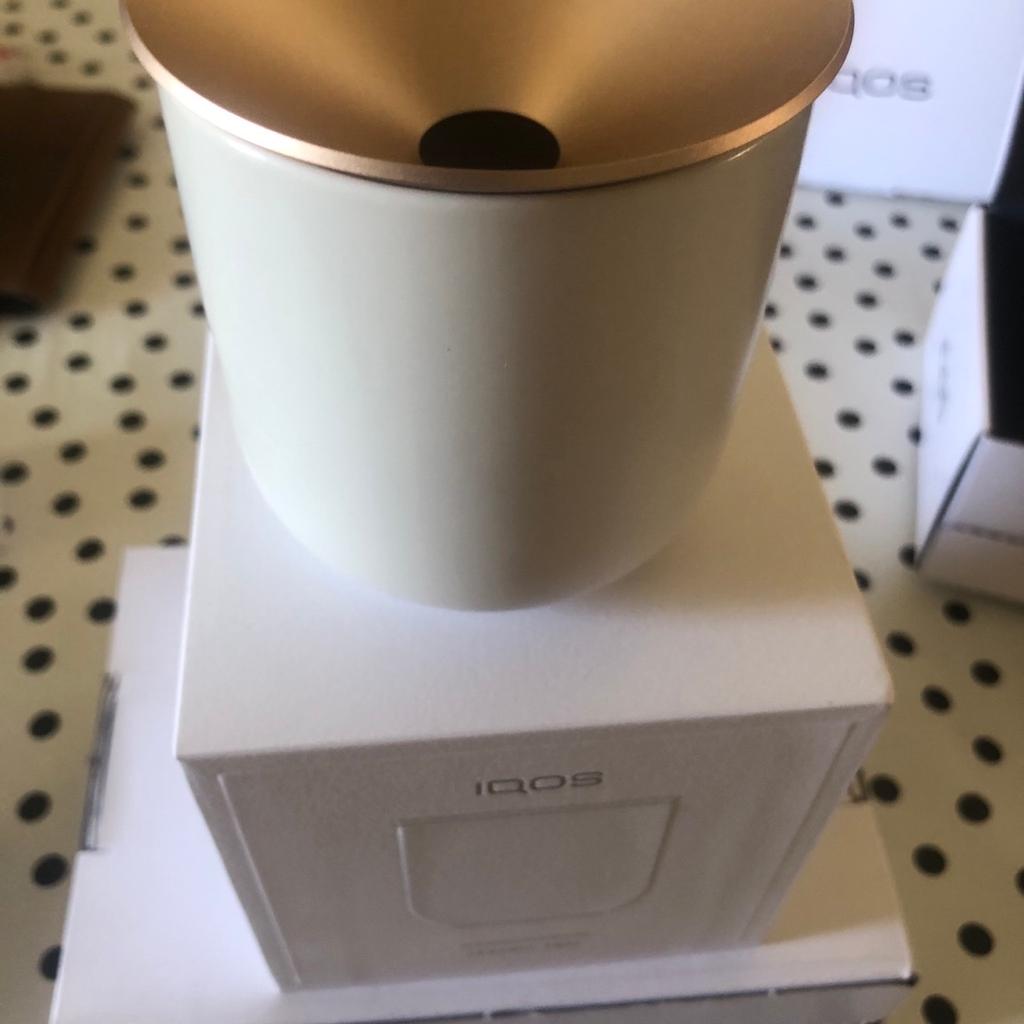 Original Iqos Keramik Tray weiß gold in 06110 Halle (Saale) für € 32,00 ...