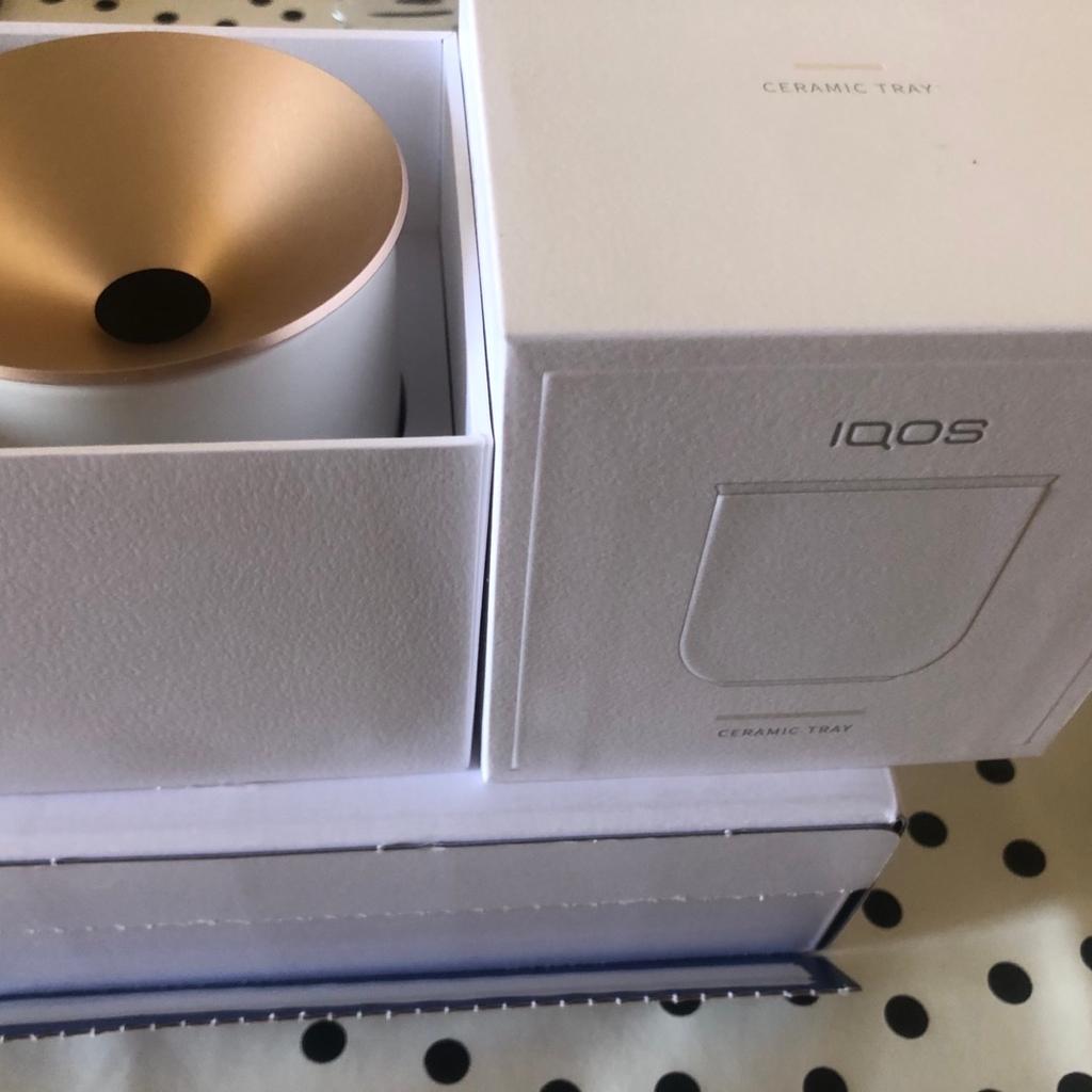 Original Iqos Keramik Tray weiß gold in 06110 Halle (Saale) für € 32,00 ...