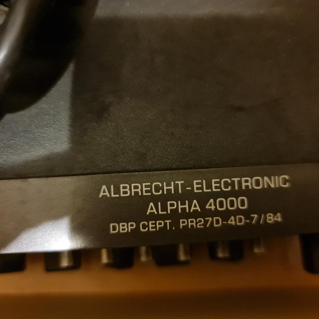 CB Funk Albrecht Alpha 4000 in 3451 Michelhausen für € 120,00 zum ...