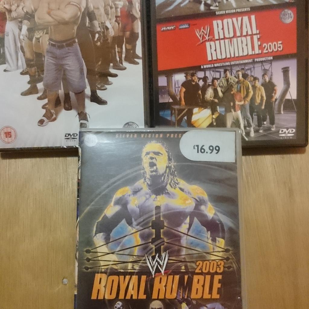 wwe royal rumble dvds in WF4 Wakefield für £ 28,00 zum Verkauf | Shpock AT