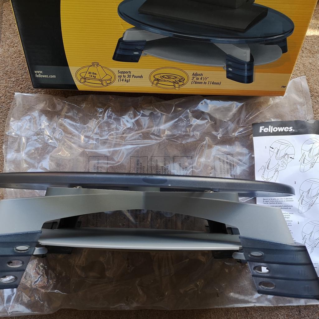 Rotating Adjustable Monitor Riser Stand in B92 Solihull for £10.00 for ...