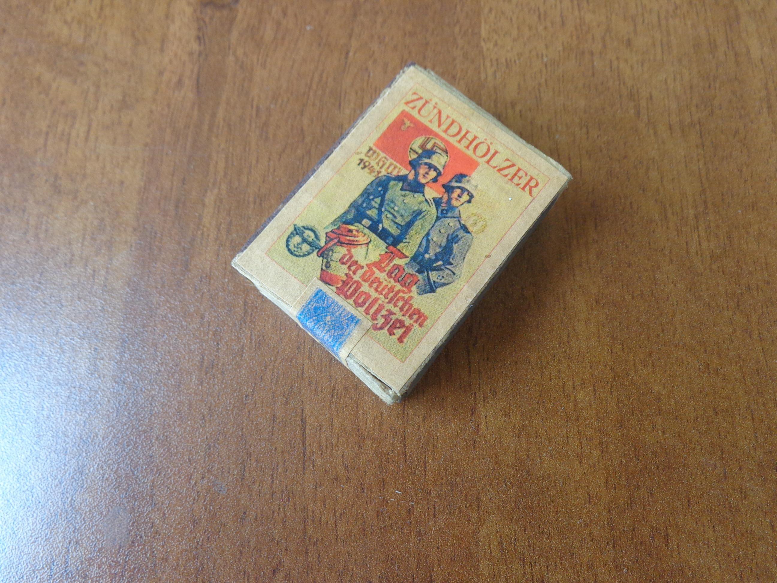 WWII WW2 German Wooden matchbox holder in 4000 Централен für 40,00 ...