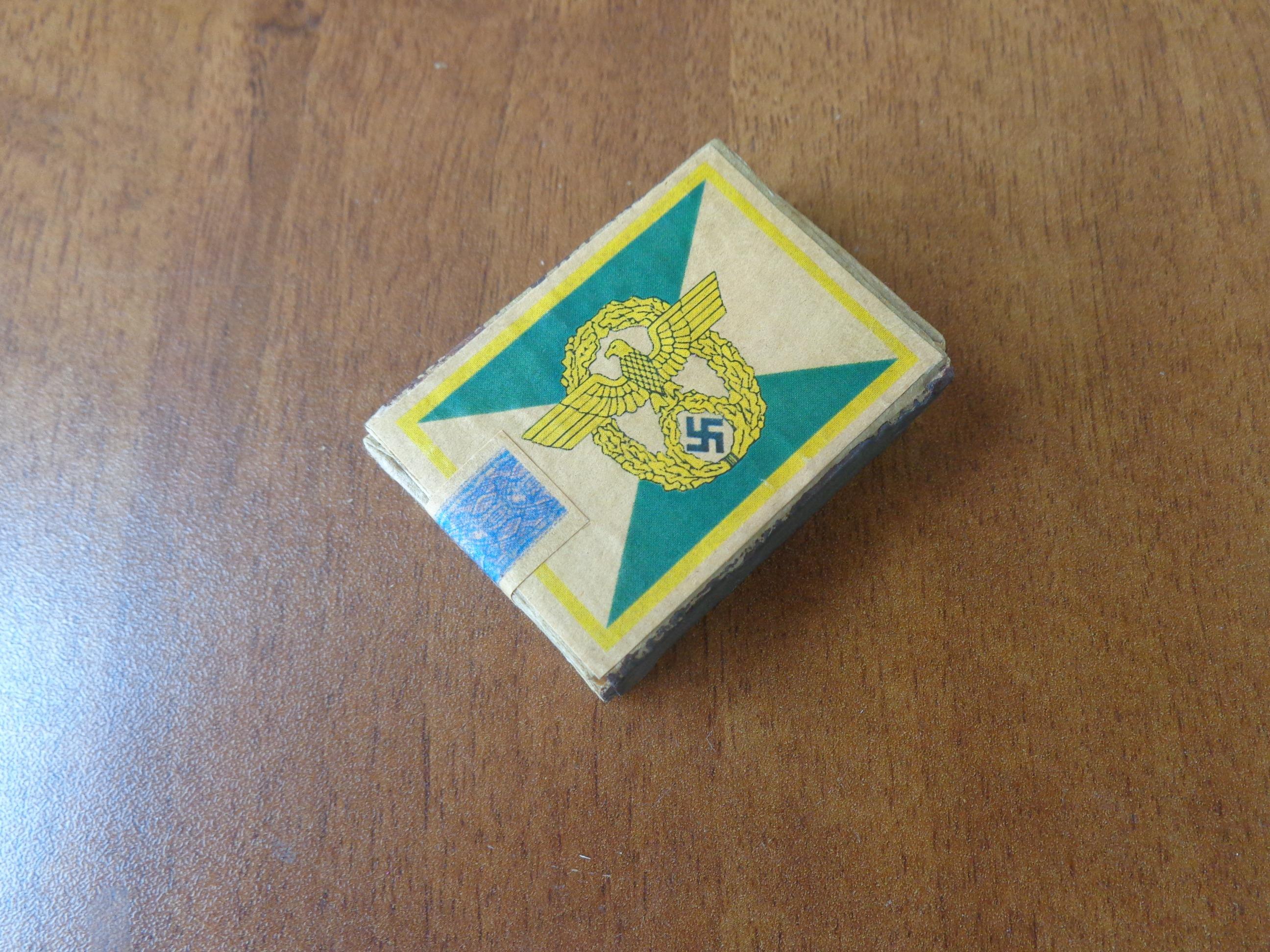 WWII WW2 German Wooden matchbox holder in 4000 Централен für 40,00 ...