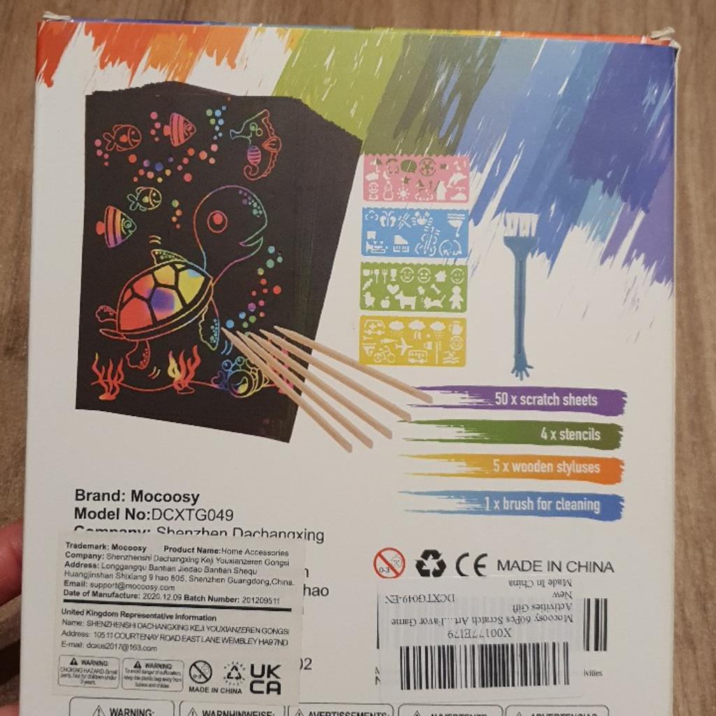 scratch art set ages 6+ in M32 Trafford für £ 2,00 zum Verkauf | Shpock AT