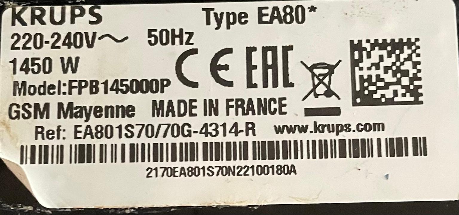 Krups EA80 Kaffeevollautomat in 55120 Mainz für € 90,00 zum Verkauf | Shpock AT