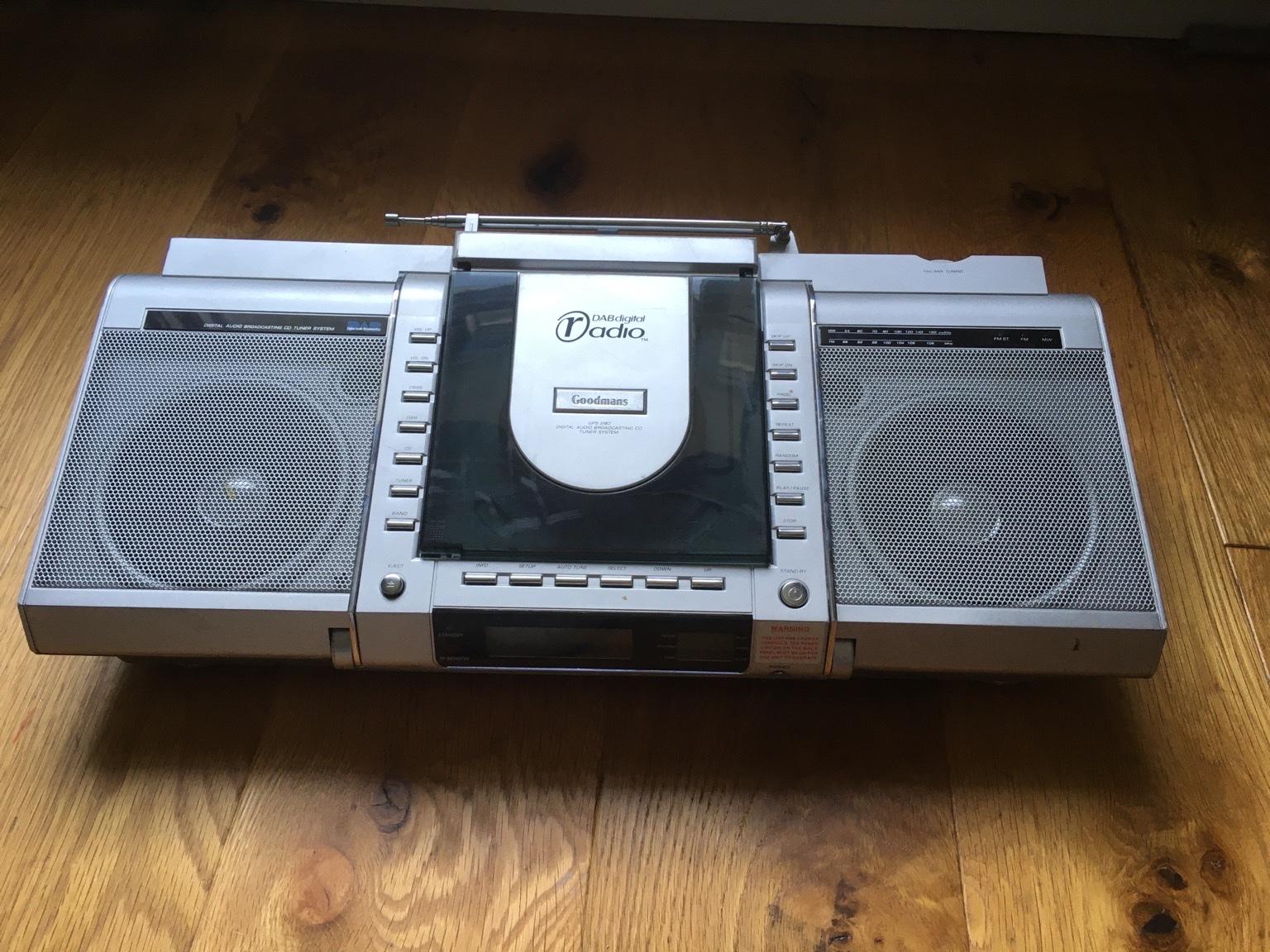 Goodmans Dab Radio Cd Player in NW11 London für £ 20,00 zum Verkauf ... Goodmans Dab Radio Cd Player in NW11 London für £ 20,00 zum Verkauf ...