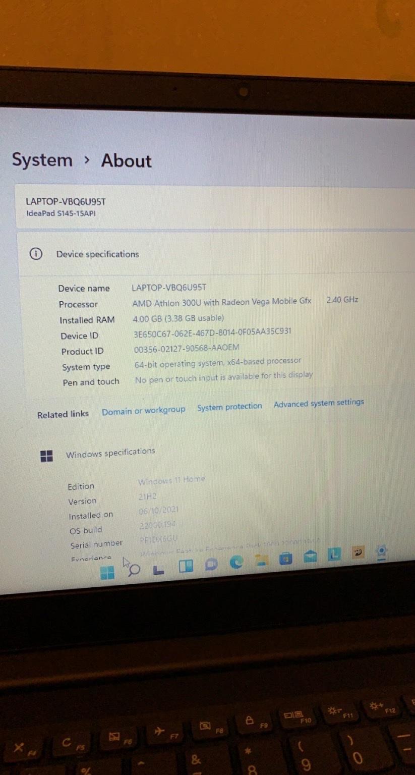 Lenovo Ideapad Laptop- Windows 11 in BD8 Bradford für £ 150,00 zum ...