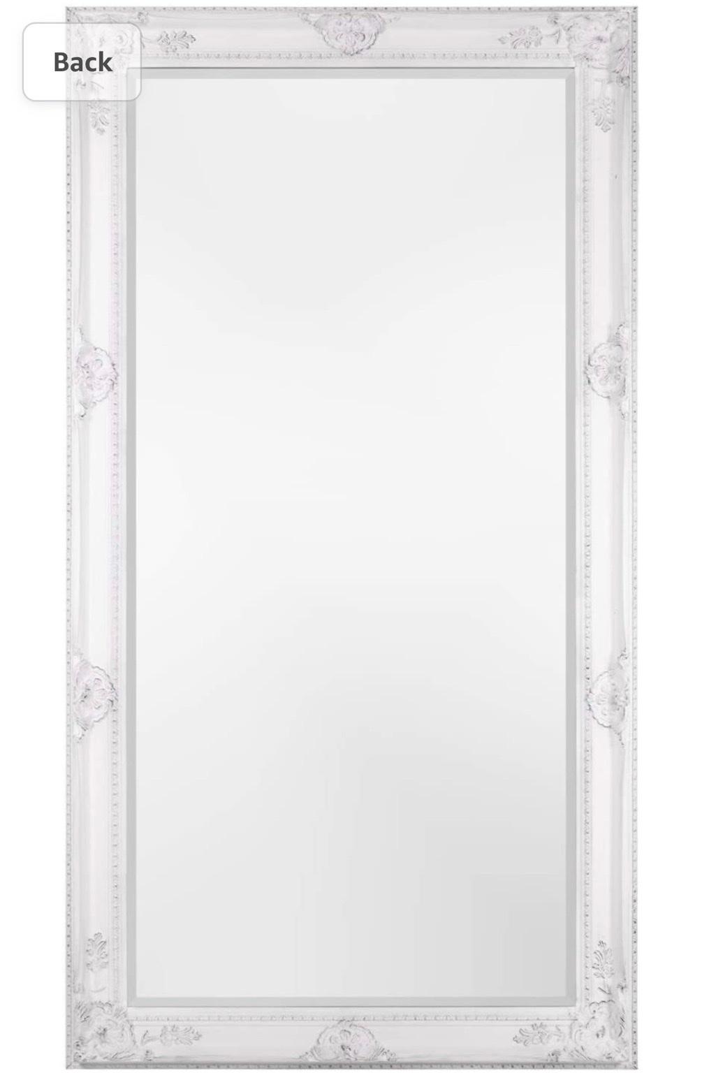 Sophia Lean to Mirror 172 X 92 Cm White in B13 Birmingham for £60.00 ...