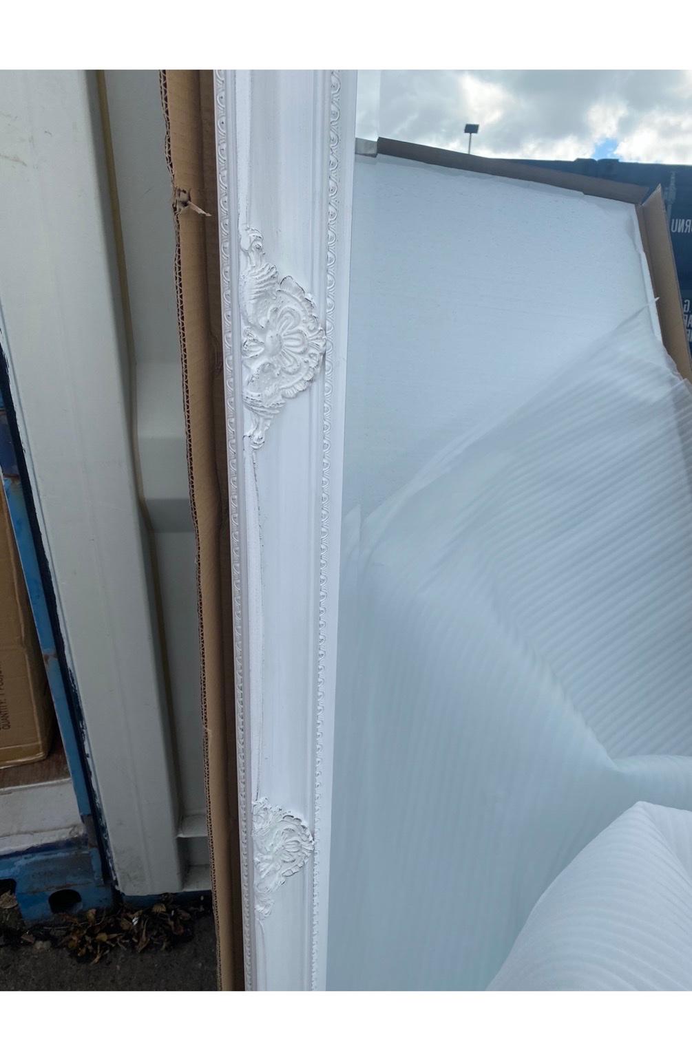 Sophia Lean to Mirror 172 X 92 Cm White in B13 Birmingham for £60.00 ...