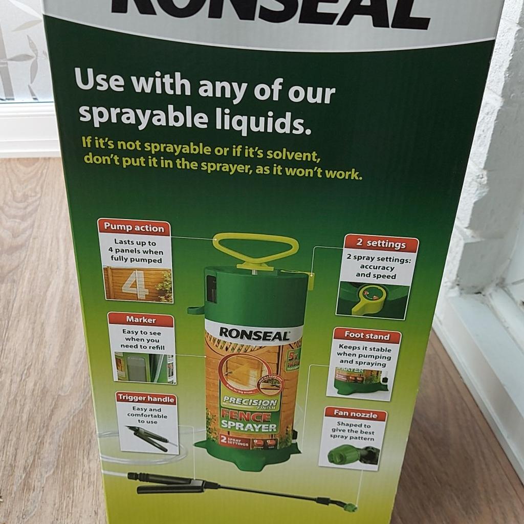 Ronseal Fence sprayer in LE12 Charnwood für £ 10,00 zum Verkauf | Shpock AT