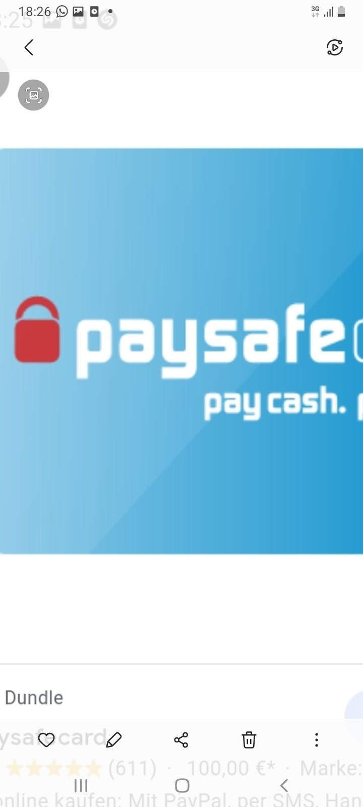 Paysafe Bon in 9311 Mölbling für € 90,00 zum Verkauf | Shpock AT