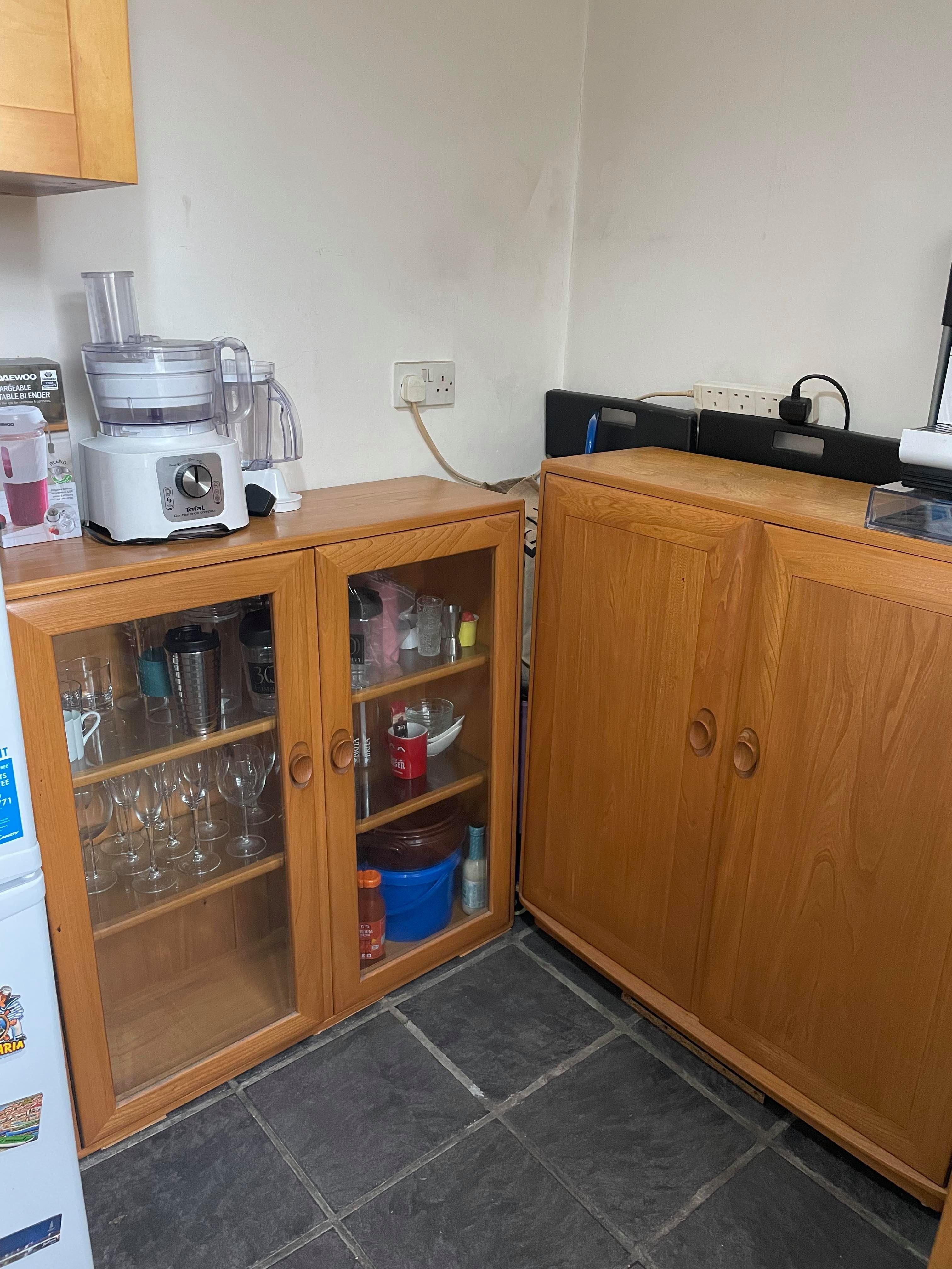 Solid wood display cabinet in SE5 London for £50.00 for sale | Shpock