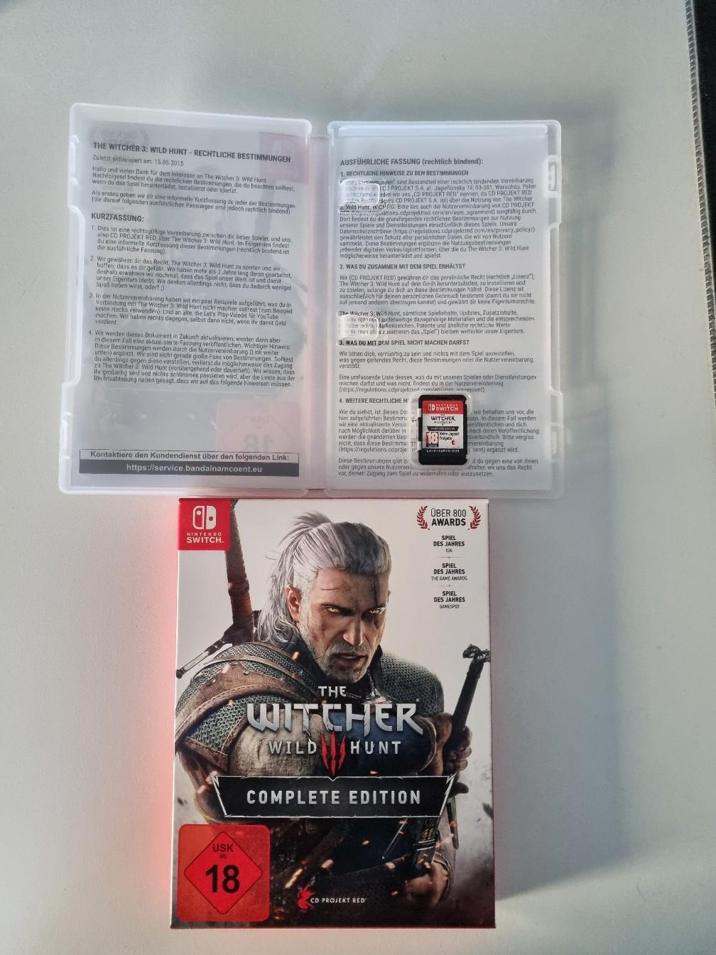 The Witcher Wild Hunt Complete Edtion -Switch in 68766 Hockenheim für € ...