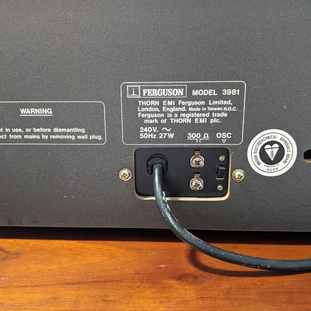vintage Ferguson stereo system in B35 Birmingham für £ 45,00 zum ...