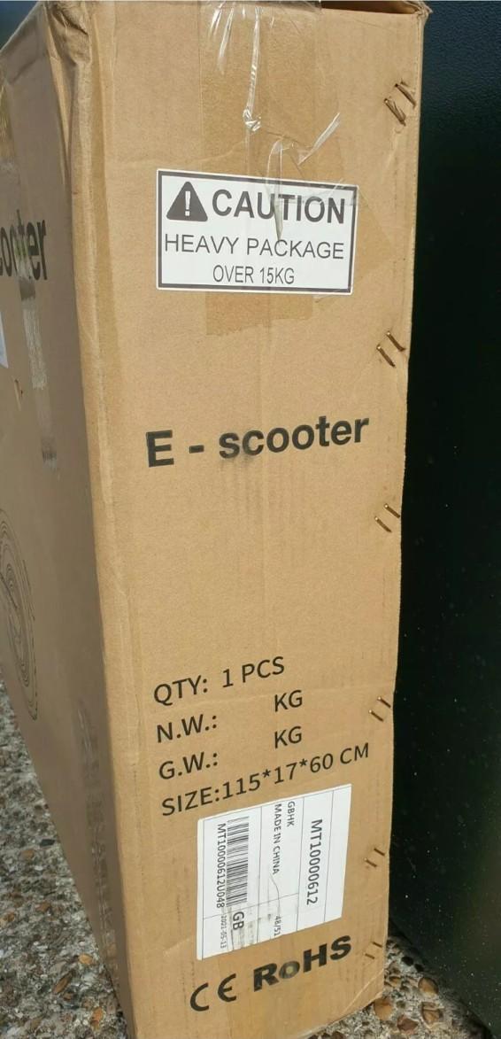 Electric E-scooter Empty Packaging Box in SE17 London für £ 10,00 zum ...