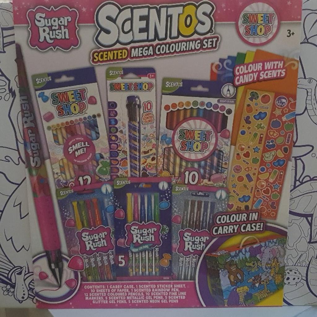 Scentos Scented Mega Colouring Set in B17 Birmingham for £15.00 for ...