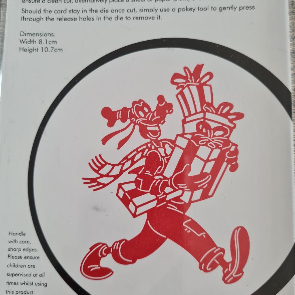 Craft Die Disney CHRISTMAS GOOFY Metal Cutter in Leeds für £ 3,00 zum ...