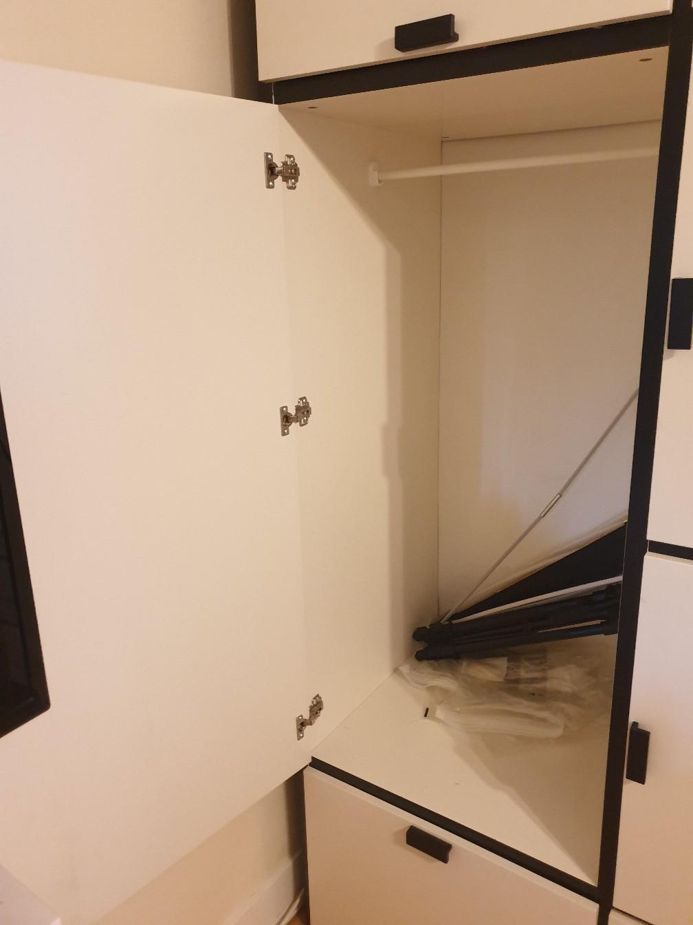 Ikea ODDA Wardrobe black/ white in RM20 Thurrock für 80,00 £ zum ...