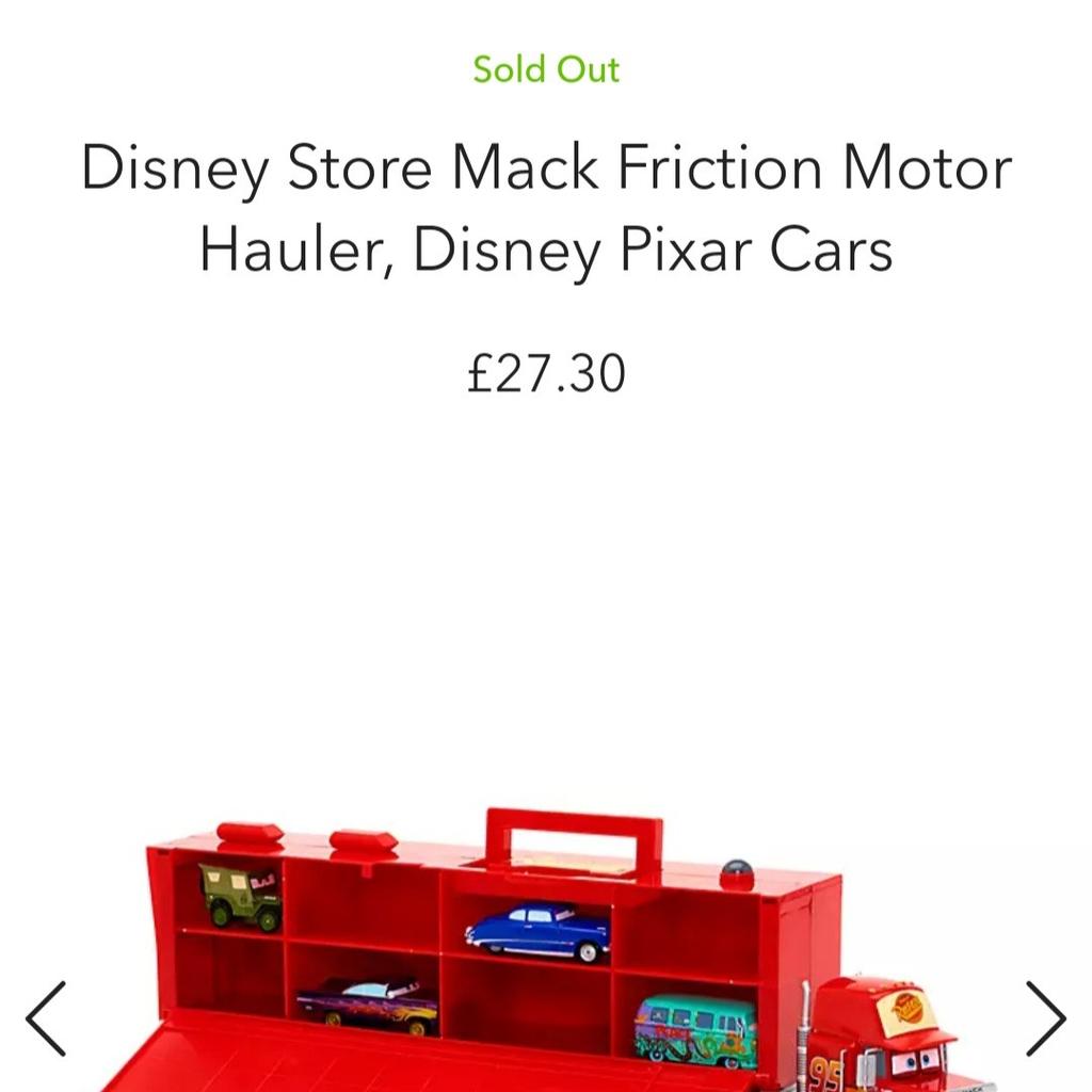 Large Disney Cars 'Mack' Hauler Carrycase in DY4 Sandwell für £ 5,00 ...