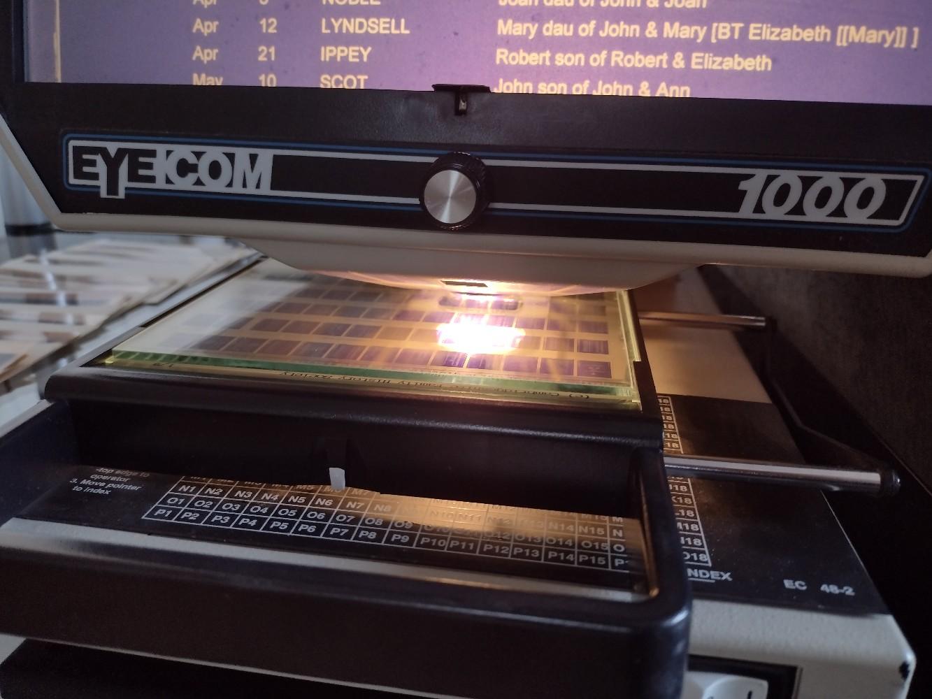 Eyecom 1000 Desktop Microfiche Reader in WS5 Walsall für 110,00 £ zum ...