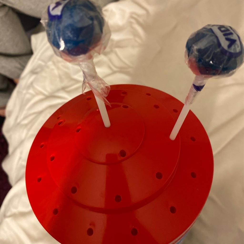 Vidal sour blue raspberry lollipops in B38 Birmingham for £5.00 for ...