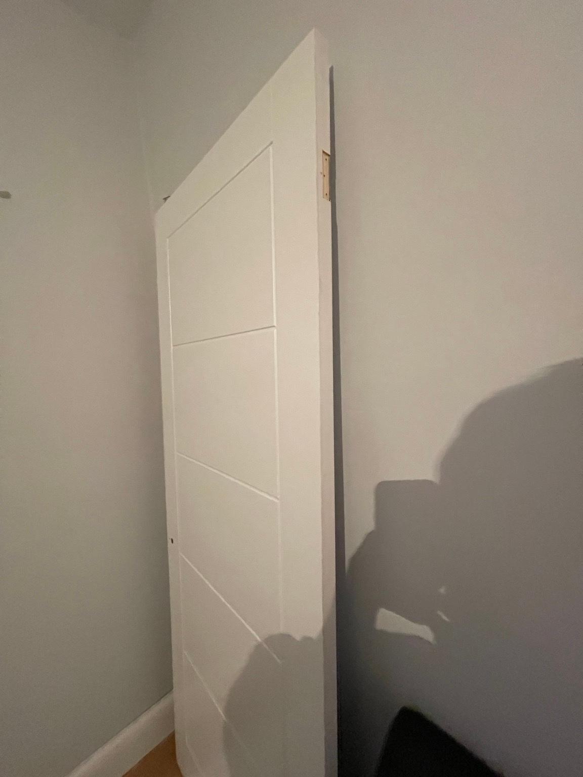 Howdens Linear White Primed Door in London Borough of Sutton for £20.00 ...