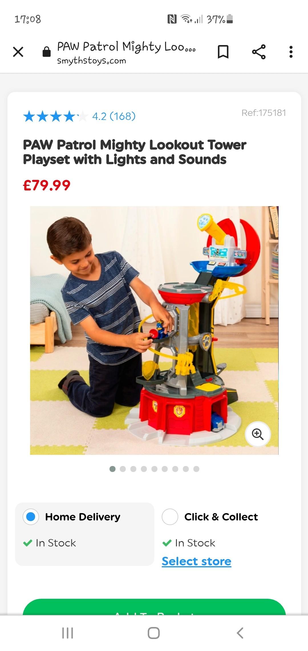 paw patrol mighty pups tower. in WS10 Walsall für 40,00 £ zum Verkauf ...