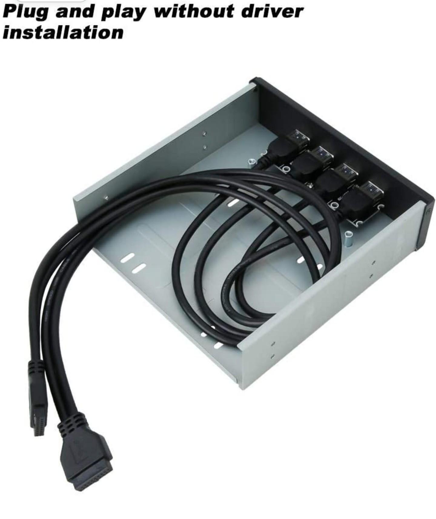 4-Port USB 3.0 Hub Optical Disk Driver Panel in WV4 Wolverhampton für 9 ...