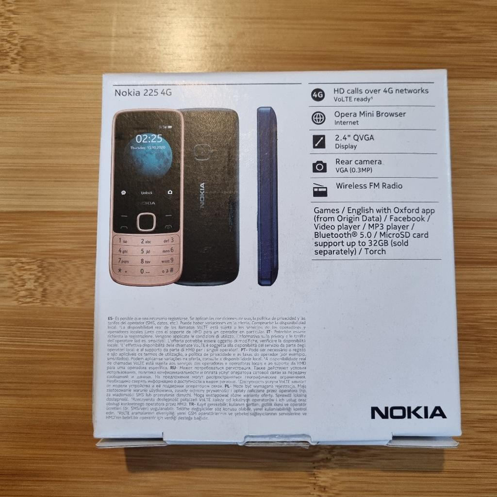 Nokia 225 4G Dual Sim Free Mobile Phone Blue in WS11 Cannock Chase for ...