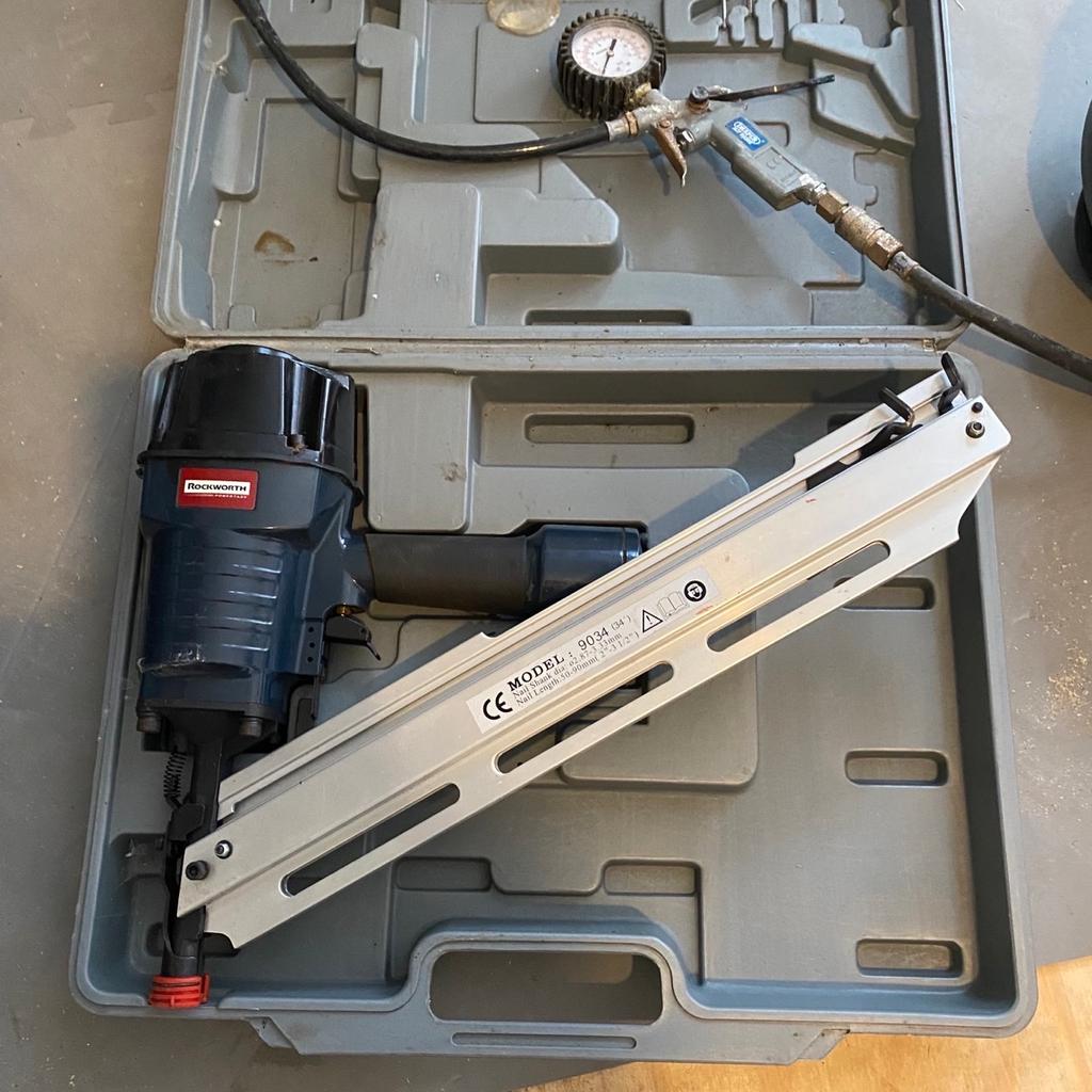 Compressor and nail gun in WF4 Wakefield für £ 100,00 zum Verkauf ...