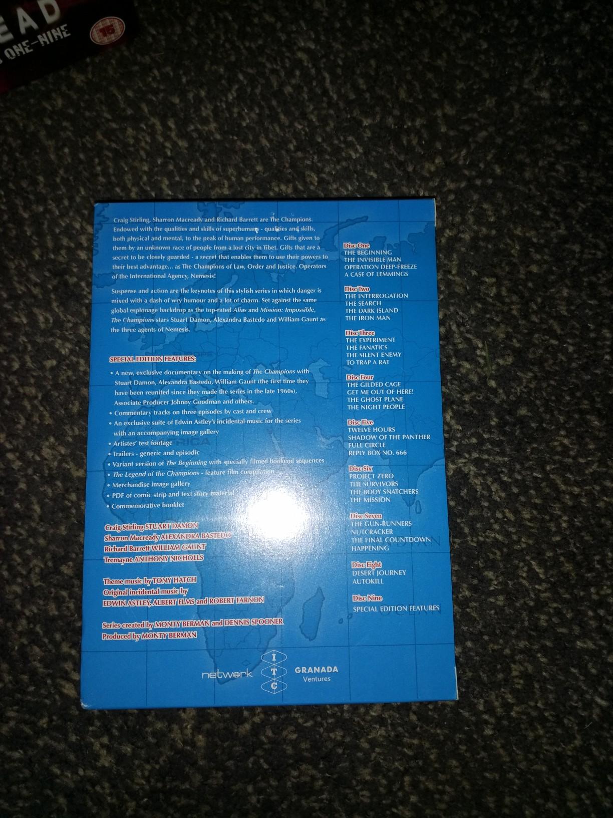 The Champions dvd box set in S70 Barnsley für 15,00 £ zum Verkauf ...