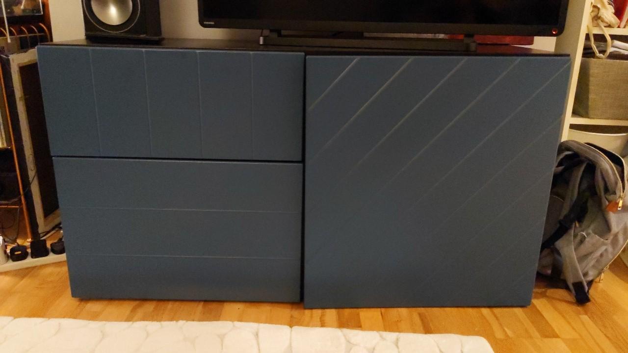 free - IKEA Besta blue TV unit/storage in NW2 London for free for sale ...