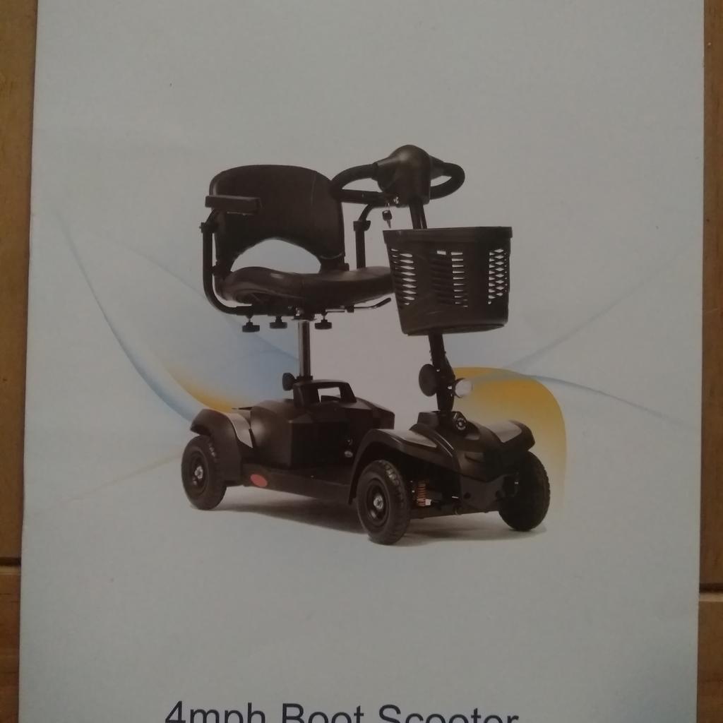 mobility scooter (only used twice) in Walsall for £450.00 for sale | Shpock