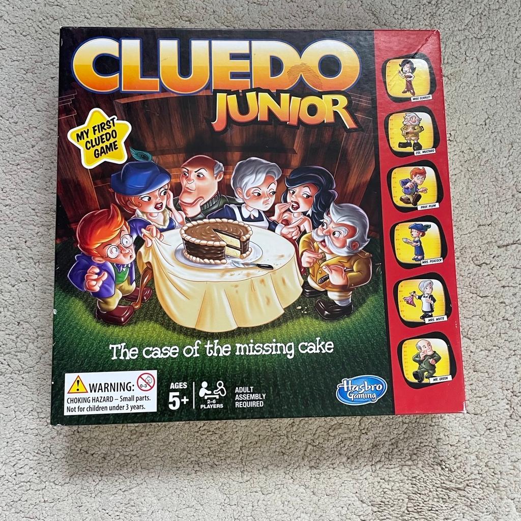 Cluedo Junior Case of the Missing Cake in ST5-Lyme für 5,00 £ zum ...